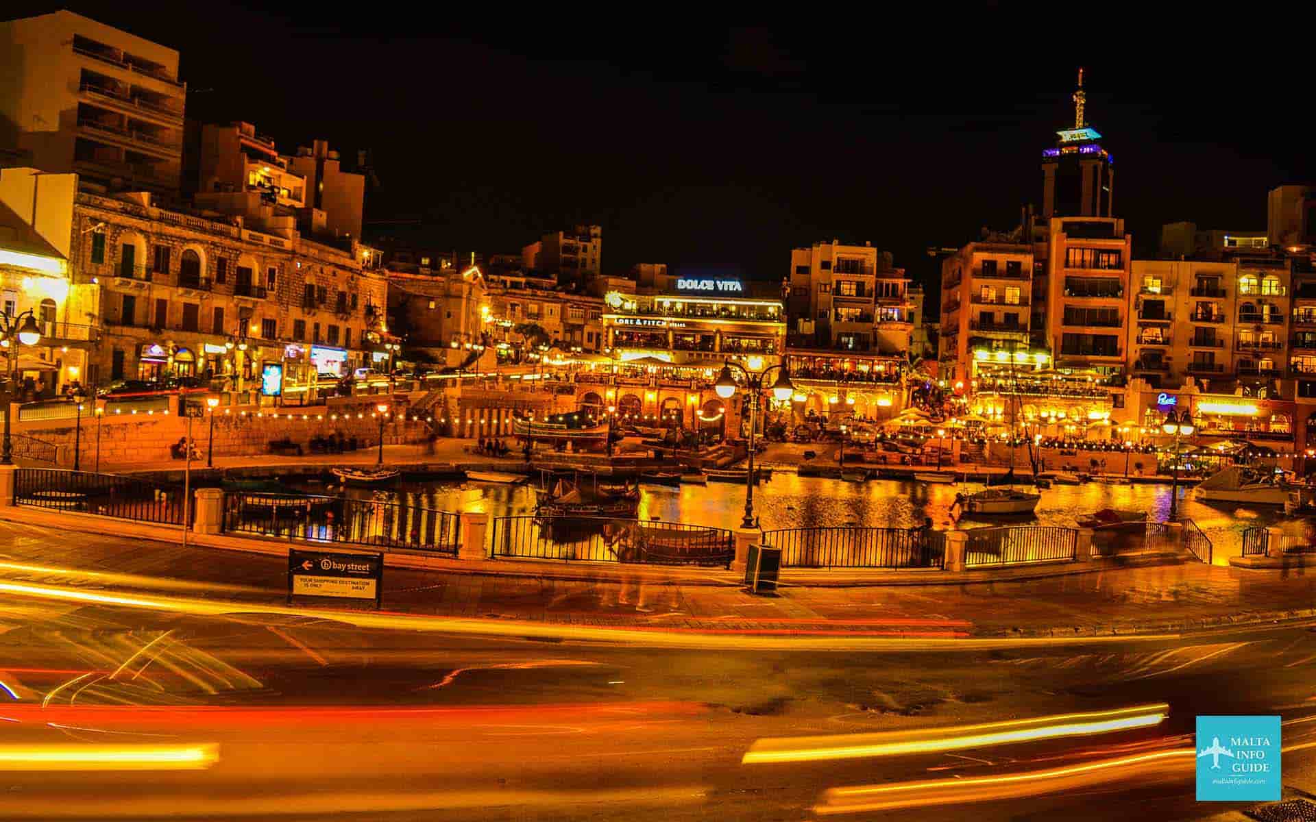 St. Julian’s Malta Night Photos | Malta's Nightlife Hotspot St. Julian’s Malta Night Photos | Malta's Nightlife Hotspot
